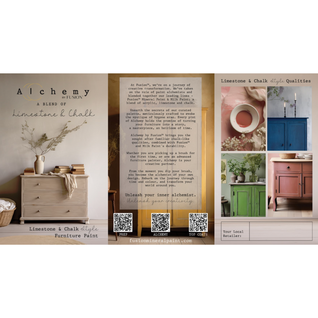 Alchemy by Fusion real colour chart – Godfrey's Ear