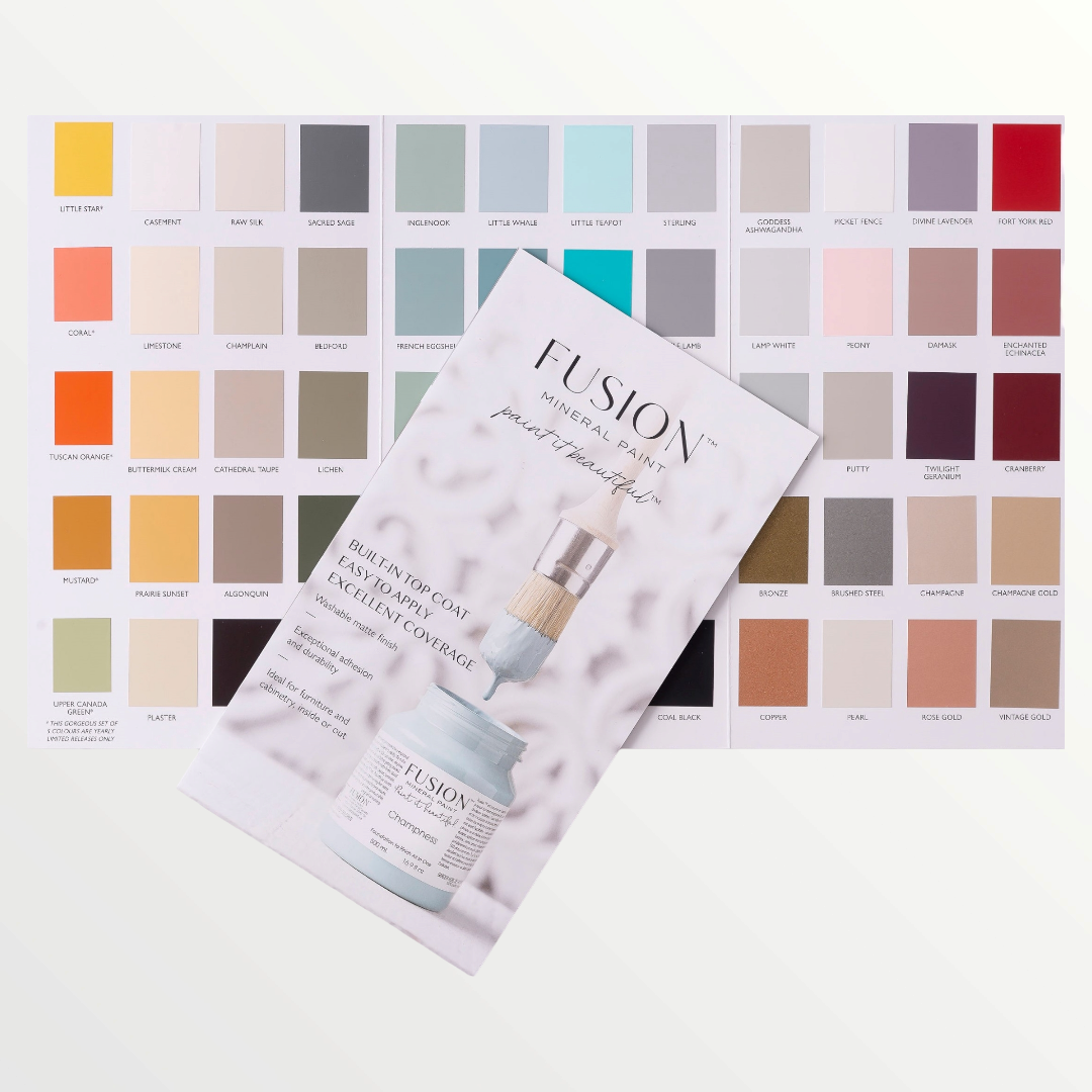 Fusion Mineral Paint - Real colour chart – Godfrey's Ear